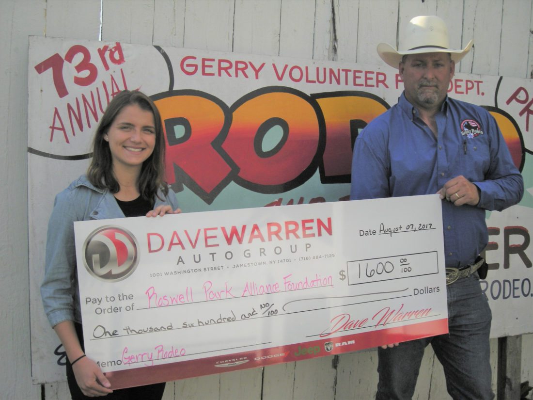 Gerry Rodeo supports cancer fight | News, Sports, Jobs - Observer Today